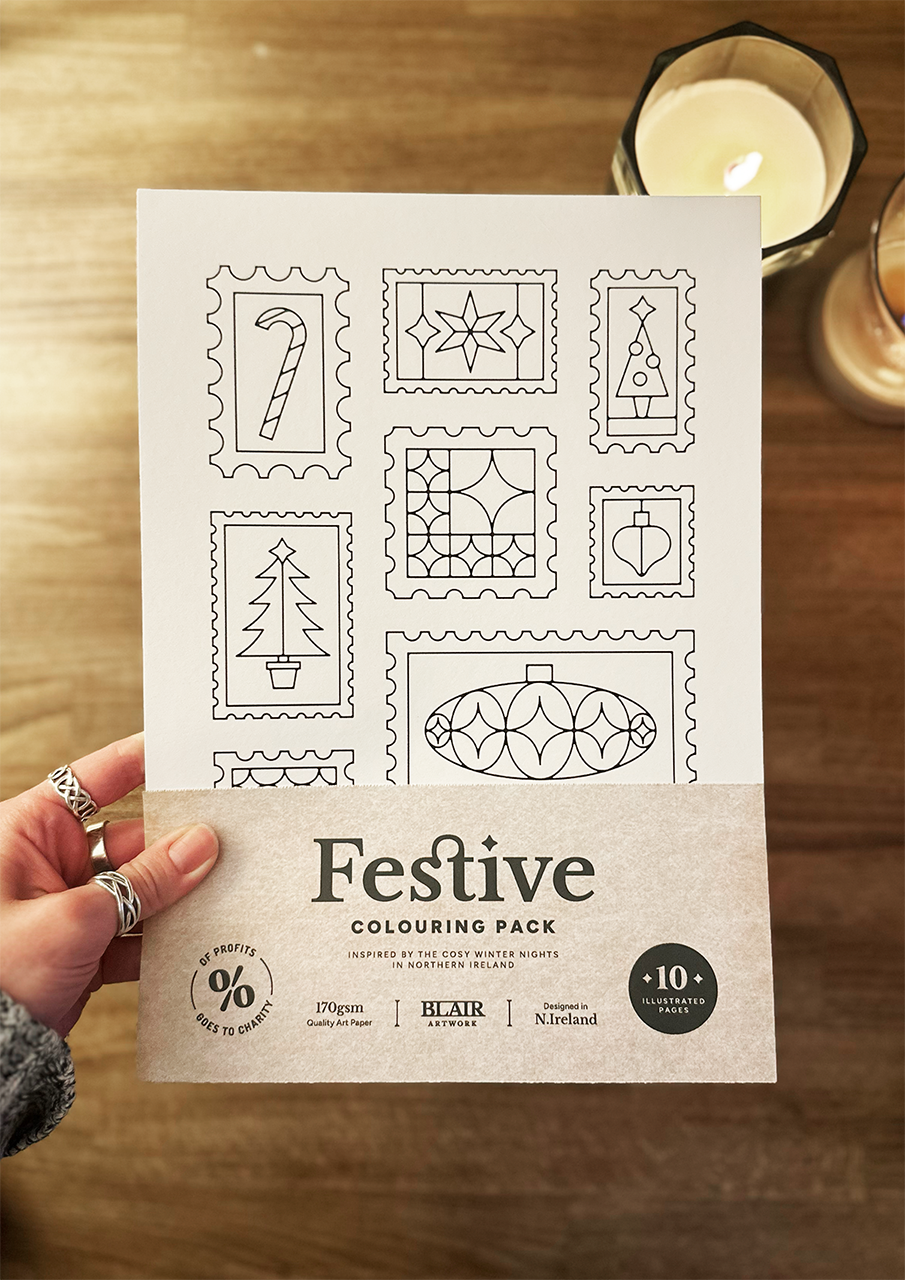 Festive Colouring Pack – Blair Artwork